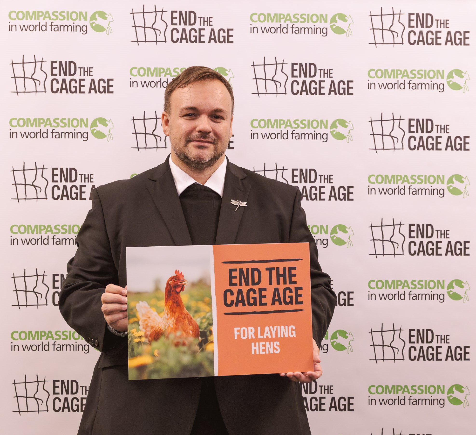 Terry Jermy MP Supports Calls to End the Cage Age for UK Egg Laying ...